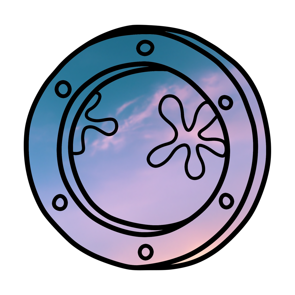 Bikini "SpongeBob" Bottom Mirror – Motion Mirrors